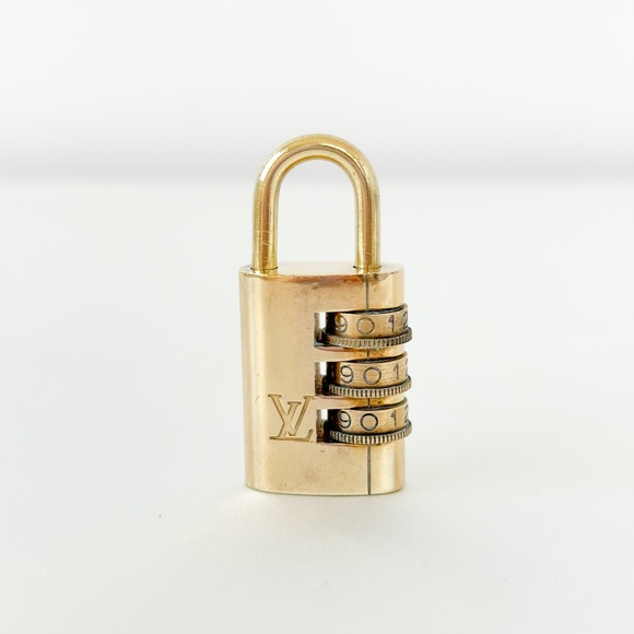 Louis Vuitton | Bags | Louis Vuitton Brass Combination Dial Lock | Poshmark